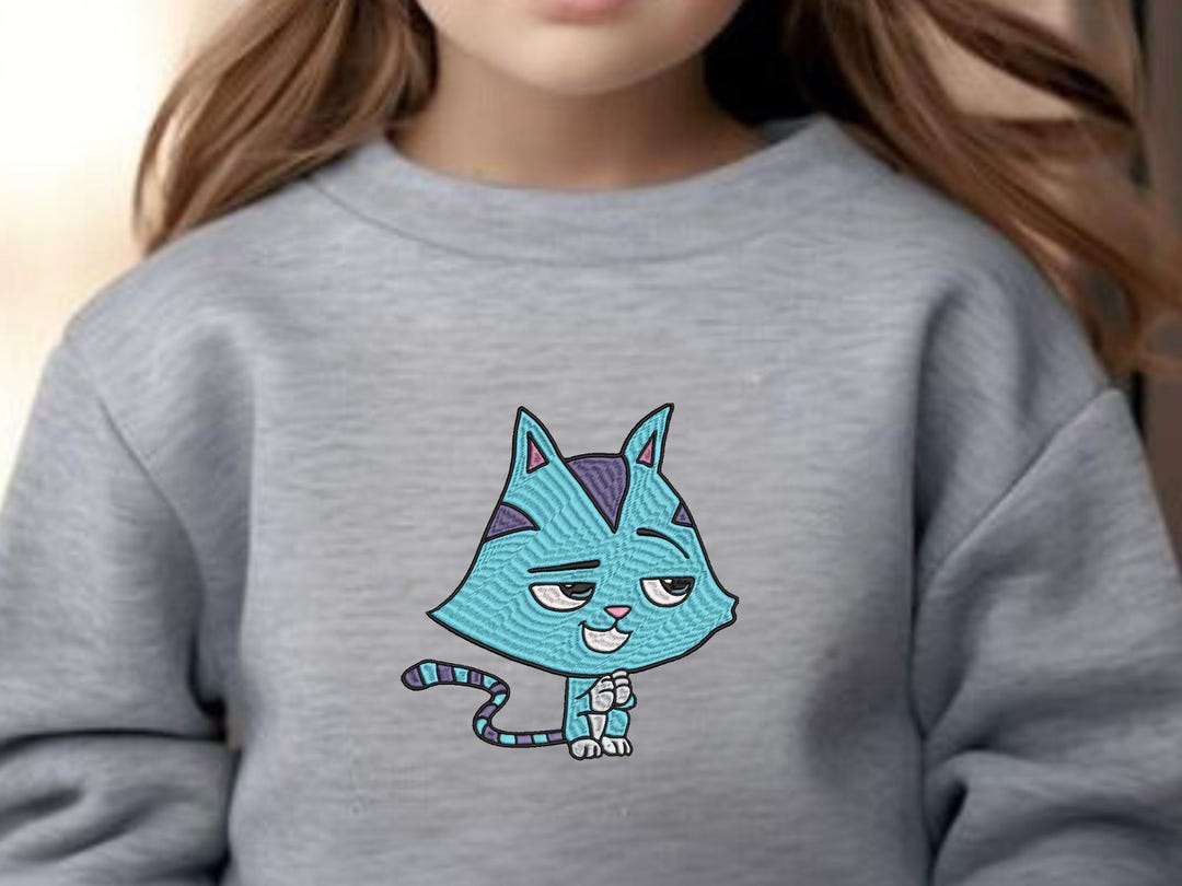 Catrat Embroidery Design, Instant Download, 3 Sizes Embroidery File - Etsy