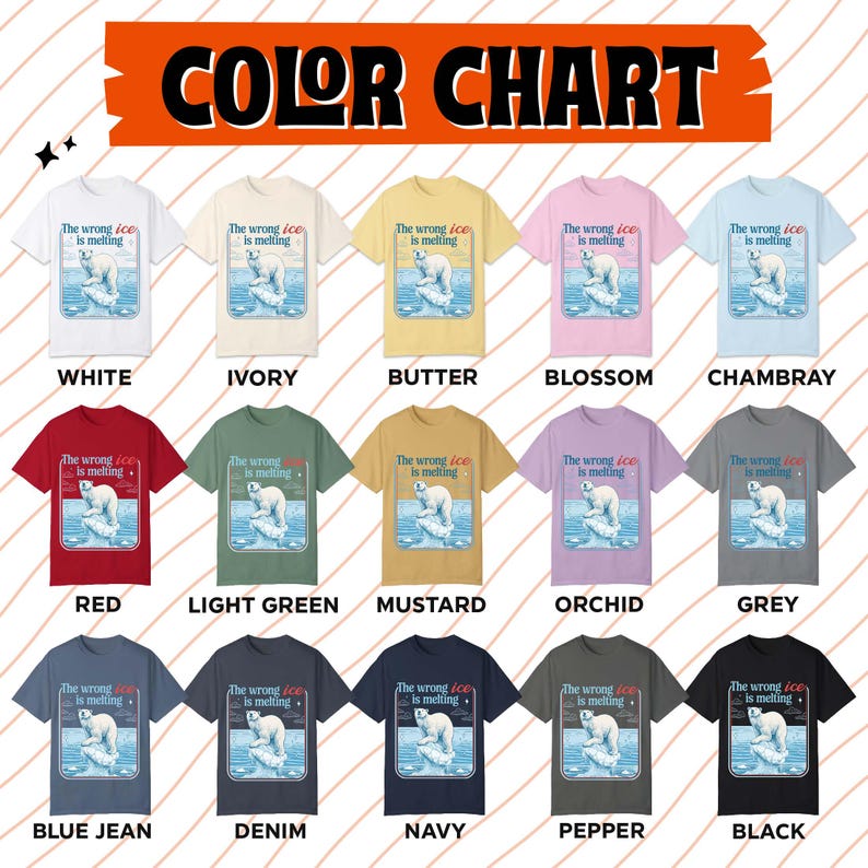 The Wrong Ice is Melting Comfort Colors T-shirt, No Human is Illegal ...