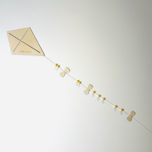 Personalized Wooden Decorative Kite Wall Decor – Custom Kids Room ...
