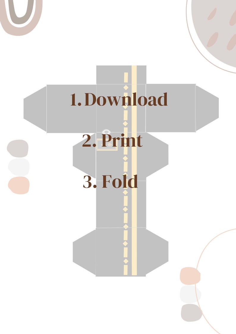 Kaaba| Kabah Model Printable Template Png File Digital Download - Etsy ...
