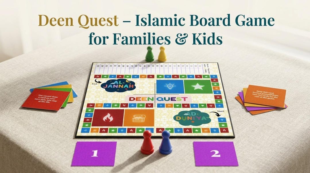 Islamic Board Game: Good Deeds Vs Bad Deeds - Quran Quiz (digital ...
