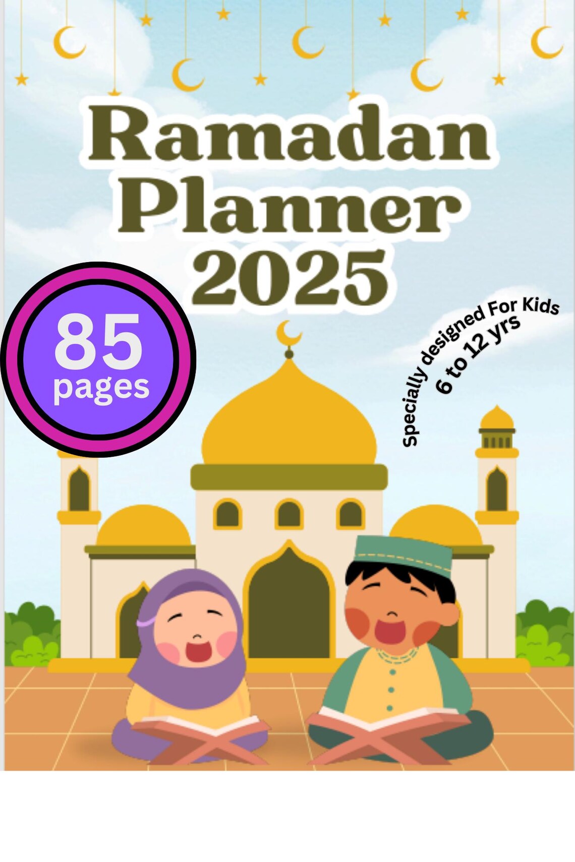 Ramadan Printable Planner for Kids Ramadan Journal for Kids Ramadan ...