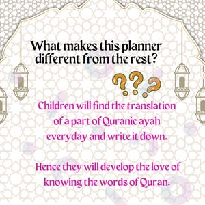 Ramadan Printable Planner for Kids Ramadan Journal for Kids Ramadan ...