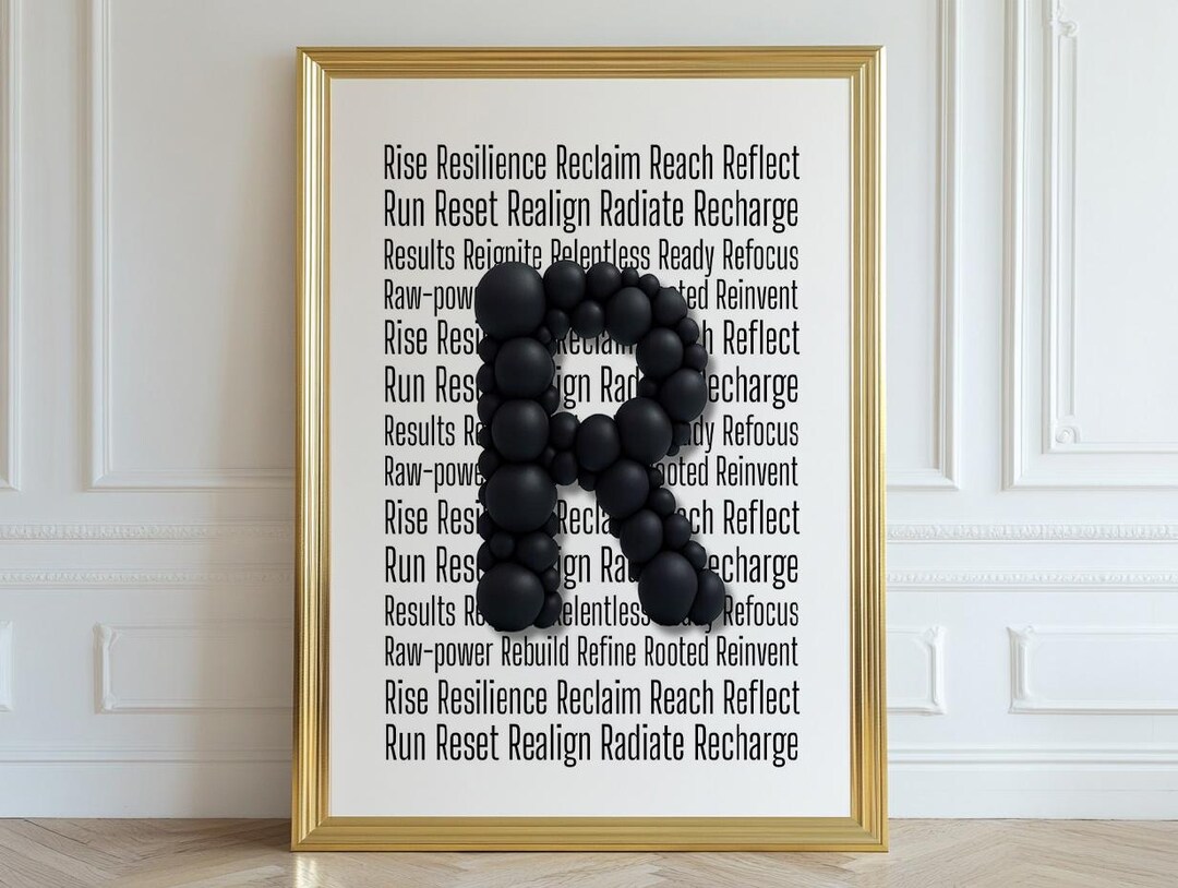 Motivational Digital Art, Resilience Poster, Positive Message, Growth ...