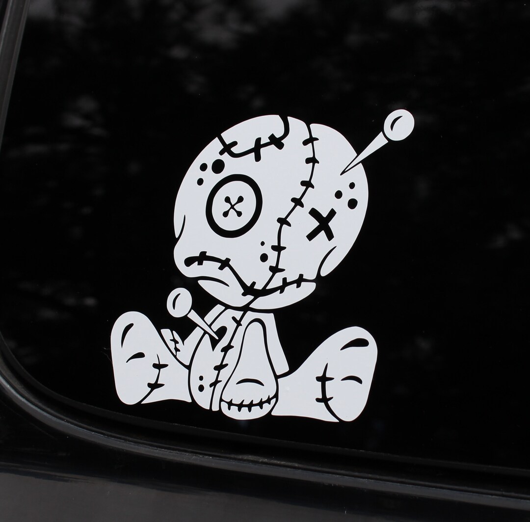 Voodoo Doll GIRL or BOY Vinyl Decal - Etsy