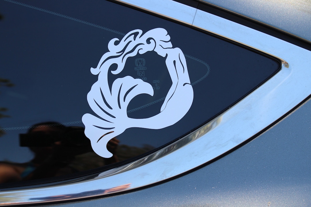 Mermaid Vinyl Decal - Etsy