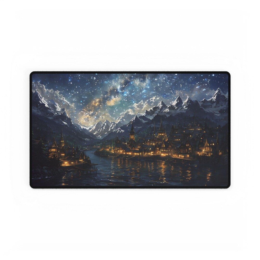 Velaris Desk Mat, ACOTAR Book Series, Home Office Decor, Gaming Mouse ...