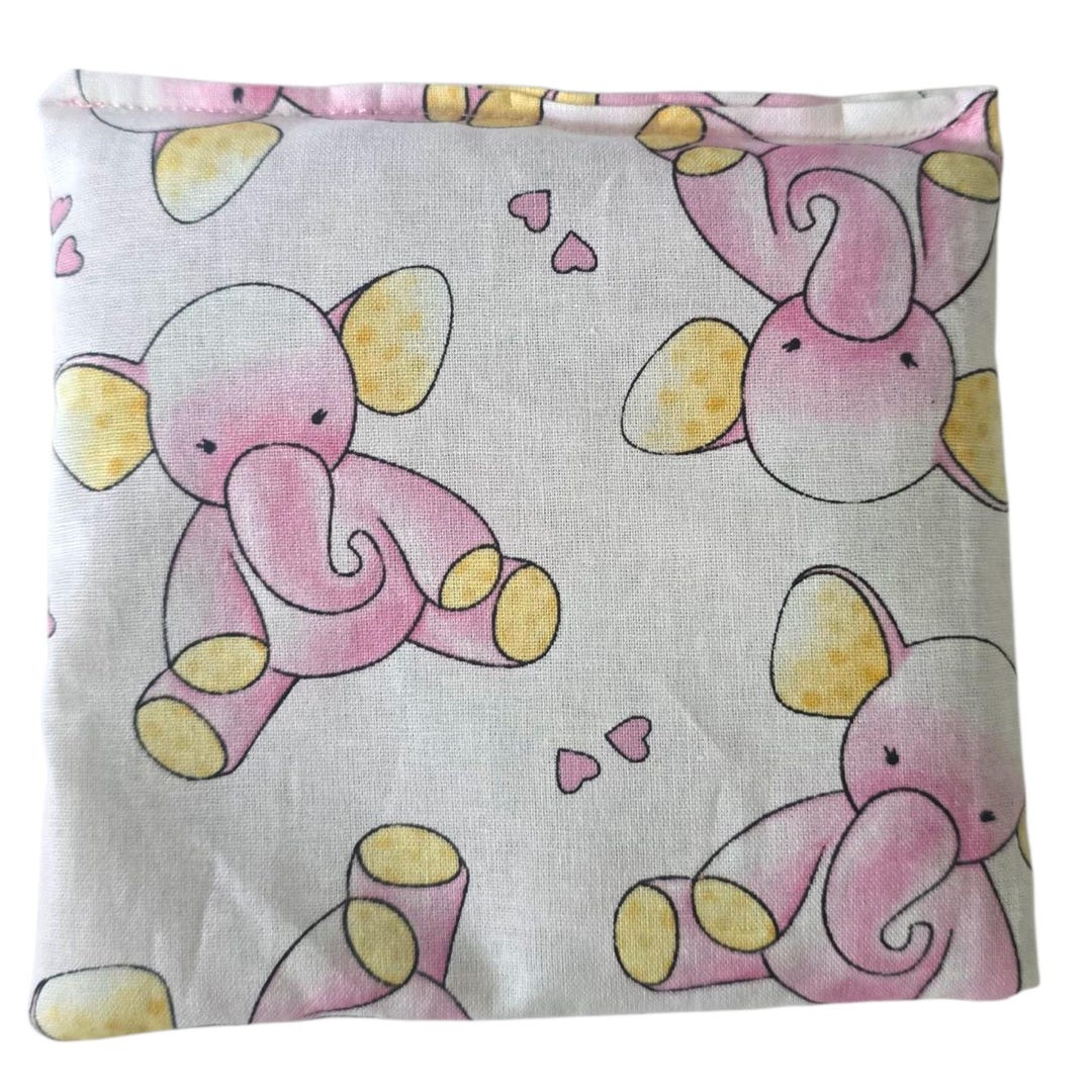 Hot Cold Packs, Kid Friendly, Pink Elephant, Reusable, Stocking Stuffer ...