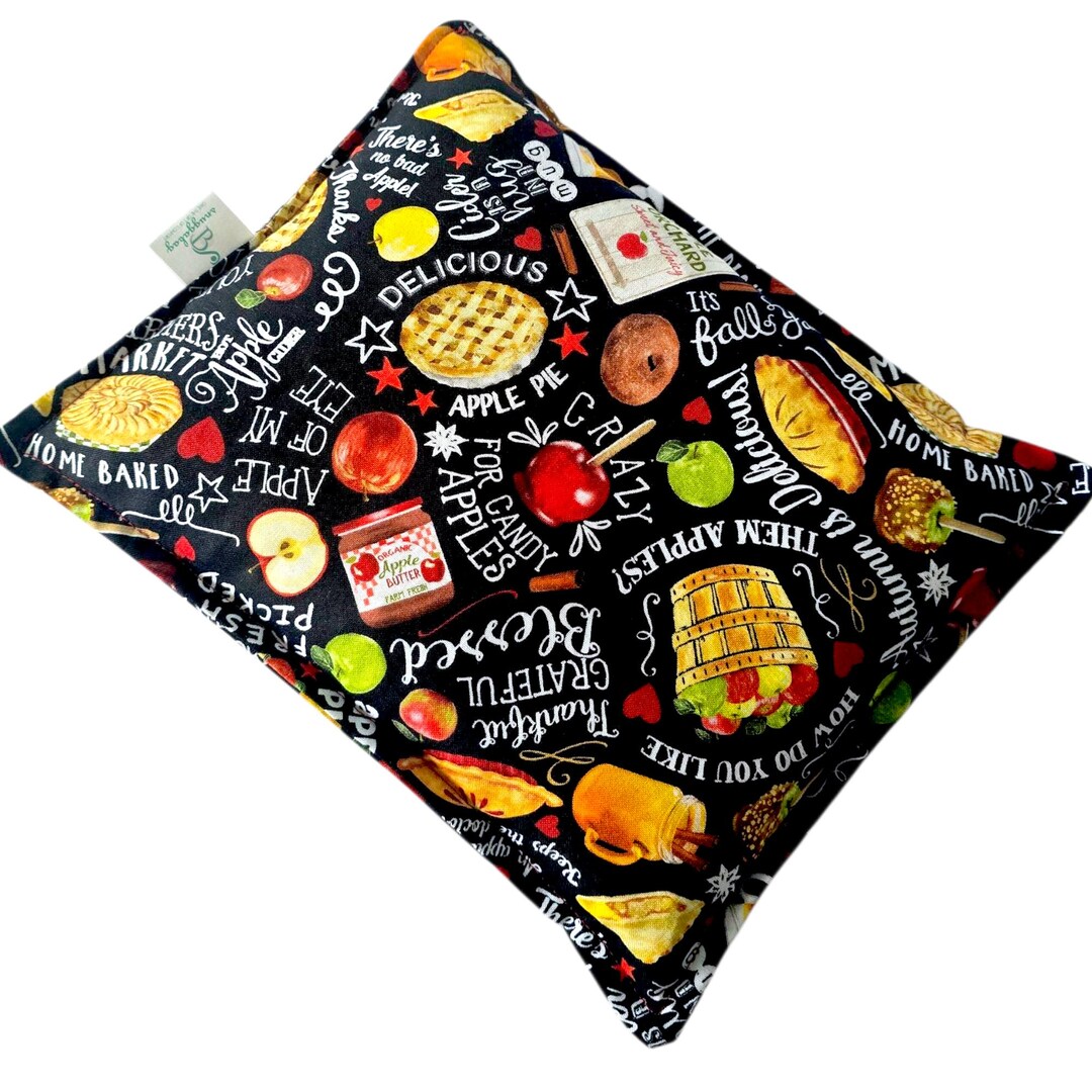 Apple Pie, Corn Sack, Hot or Cold Bag, Holiday Gift, Baker Gift, Corn ...
