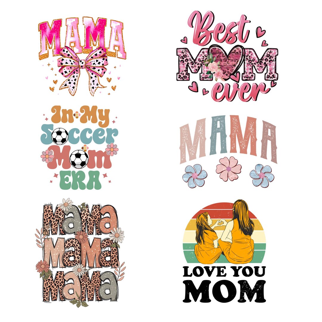 Mom Png Bundle, Mama Life Png, Mother Sublimation Design Png, Mom Png ...
