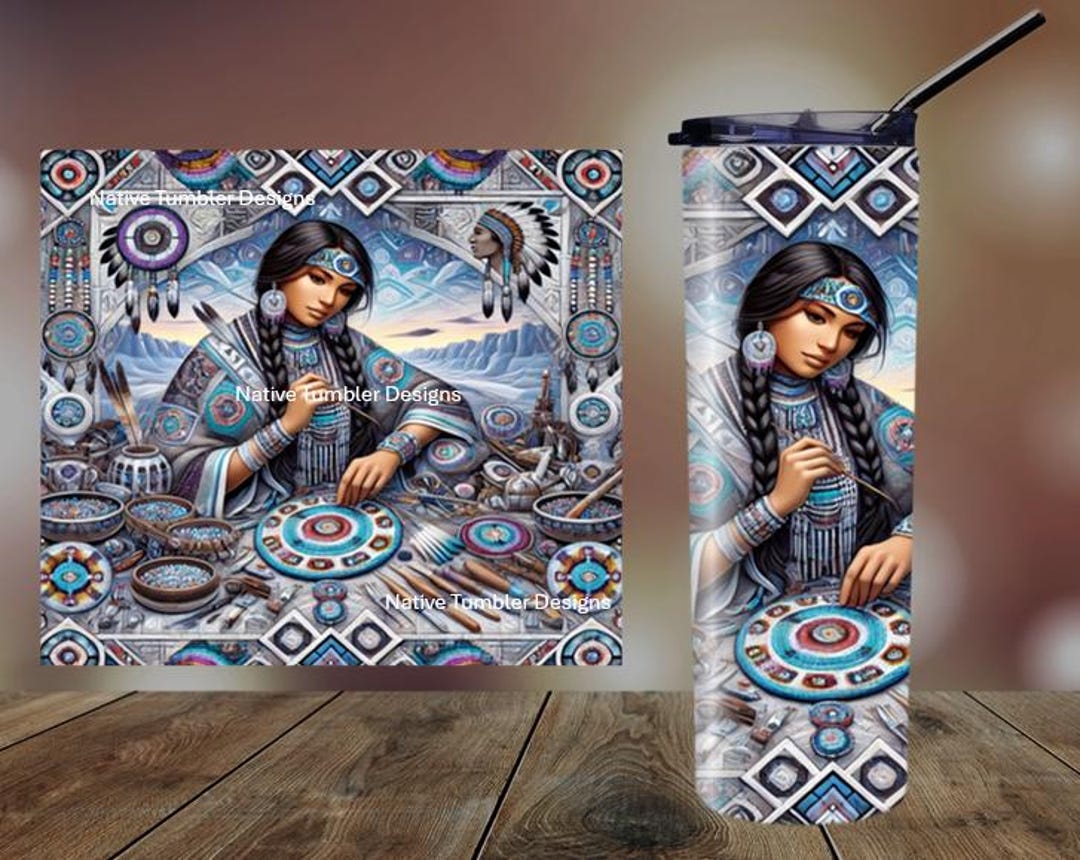 20 Oz Native Tumbler Design for Sublimation - Etsy