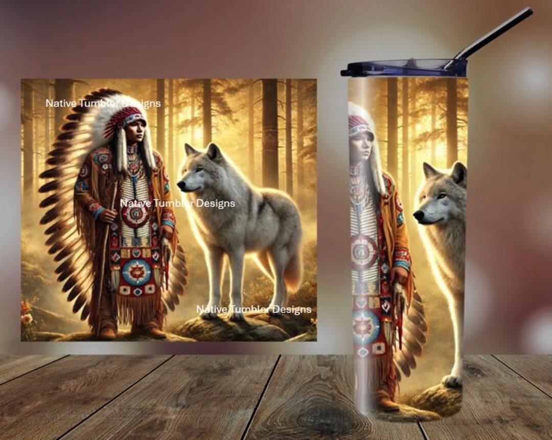 20 Oz Native Tumbler Design for Sublimation - Etsy