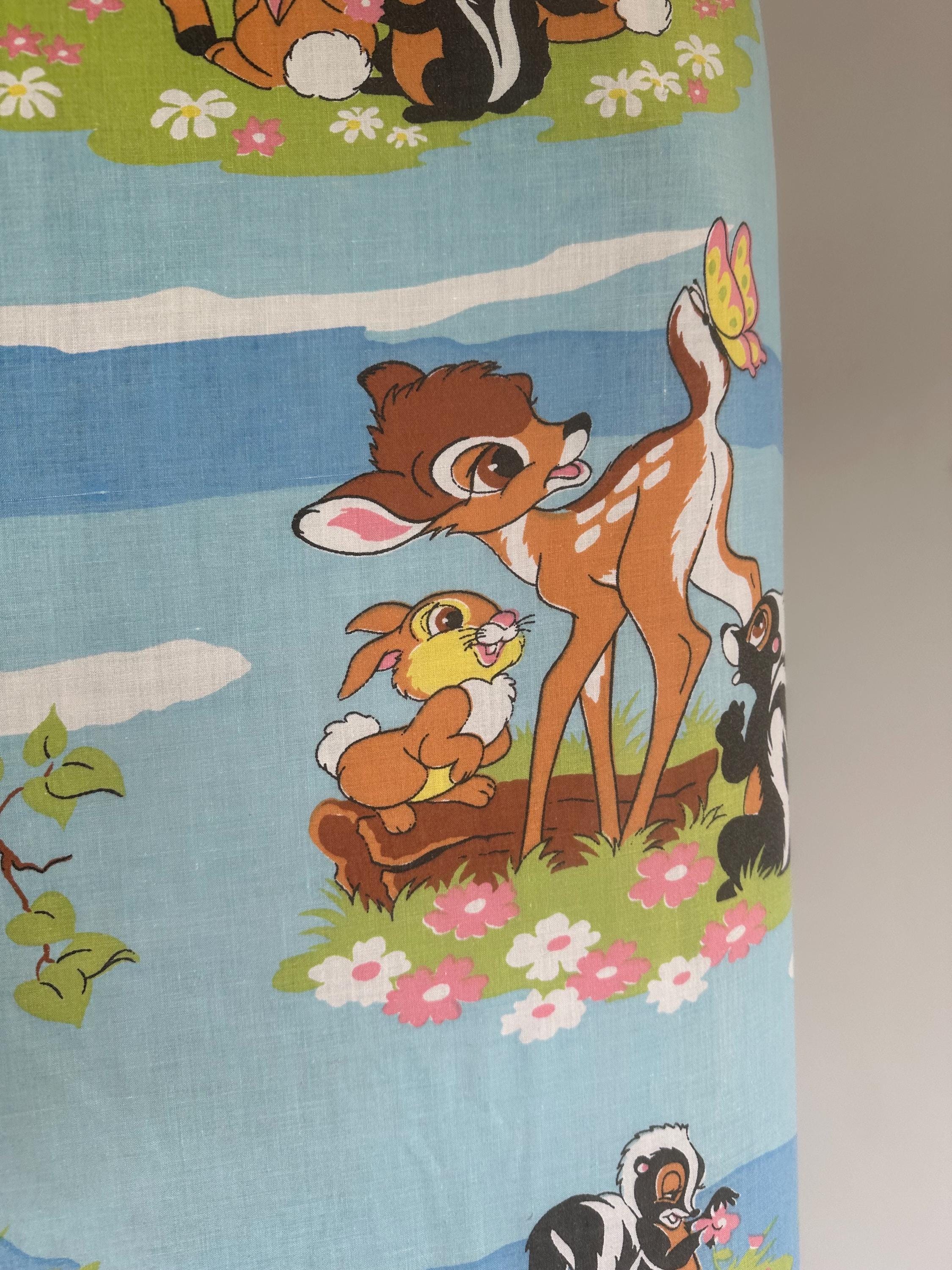 Vintage Disney Bambi and Friends Sheets - Etsy