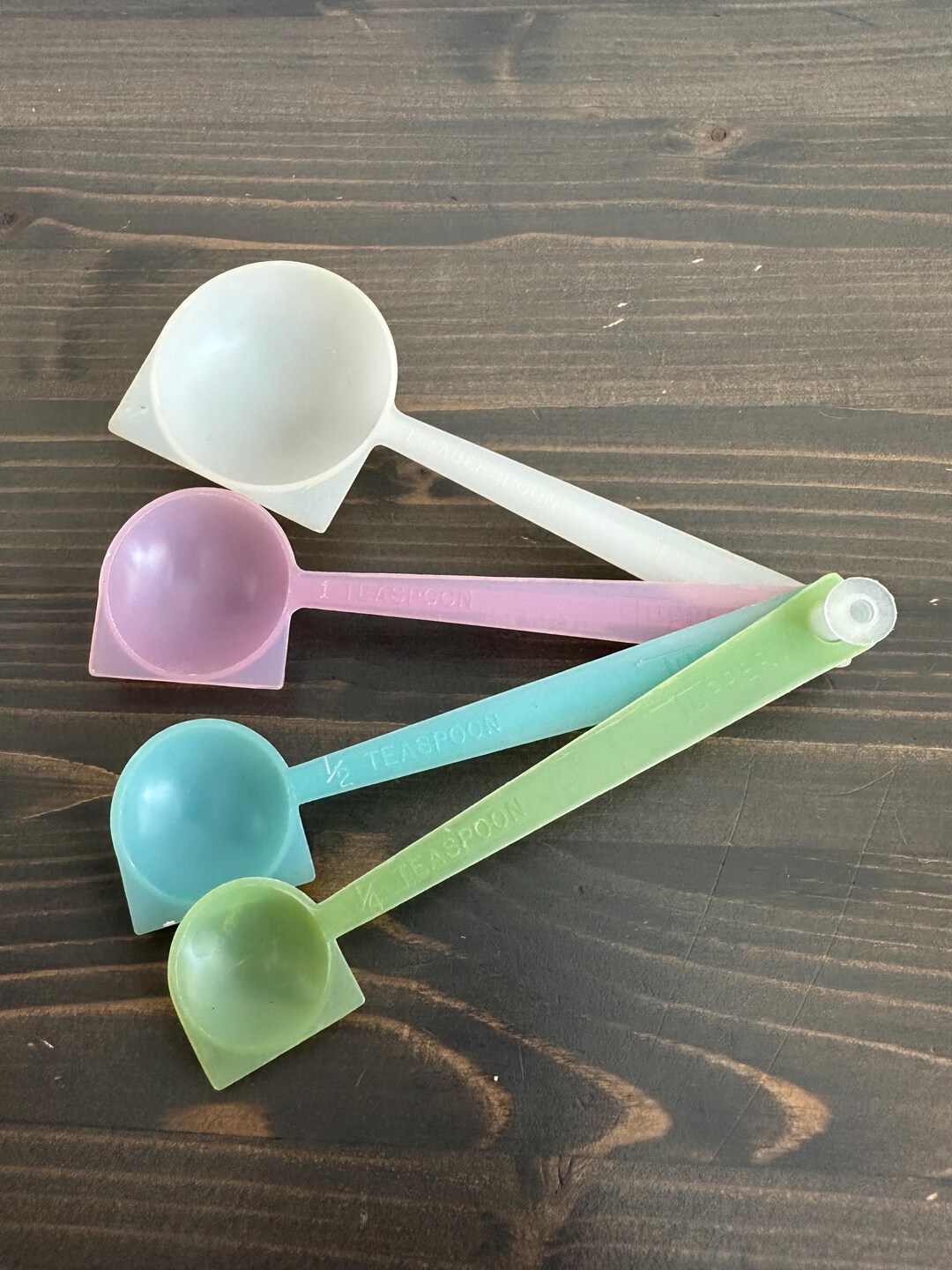Vintage Tupperware Measuring Spoons - Etsy