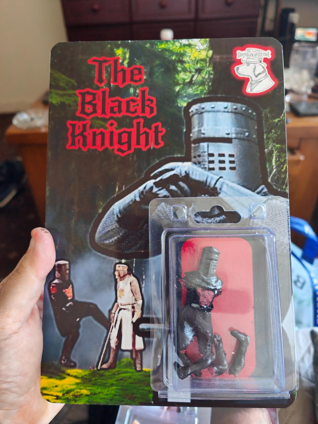 Custom Static Monty Python the Black Knight Figure - Etsy