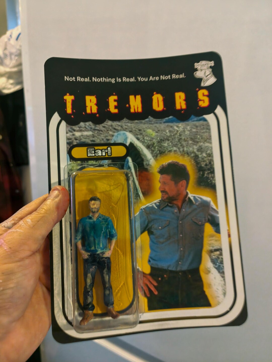 Custom Static Tremors Figure 'valentine' in Custom Packaging. Hand ...