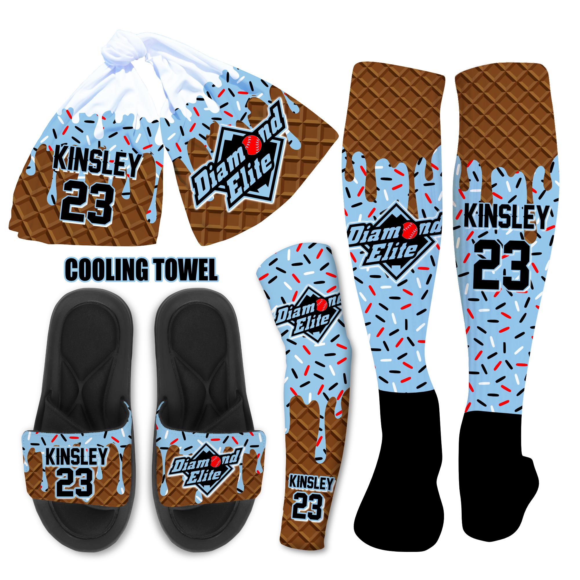 Custom Drip Set Swag Bundle Slides Cooling Towel Pin Trading Arm Sleeve ...