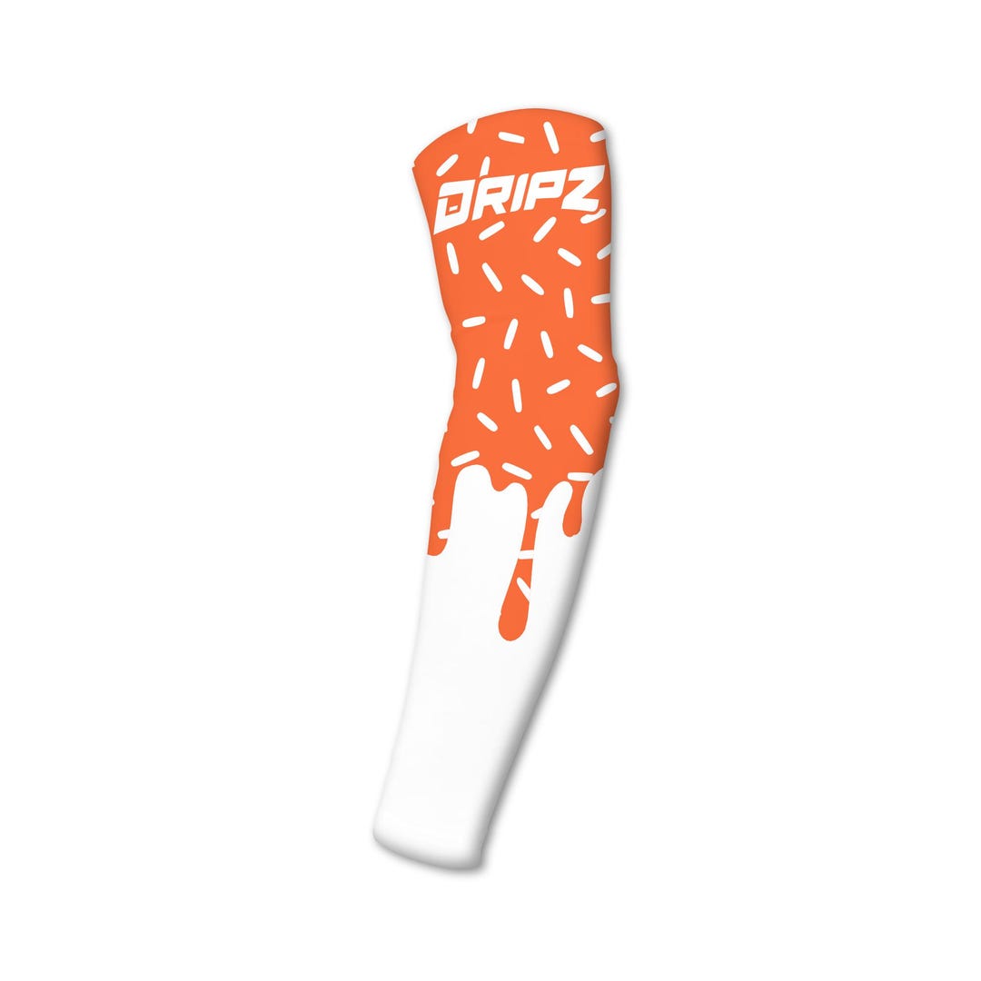 Sprinkle Drip Arm Sleeve Custom Ice Cream Paint Swag Baseball Softball ...