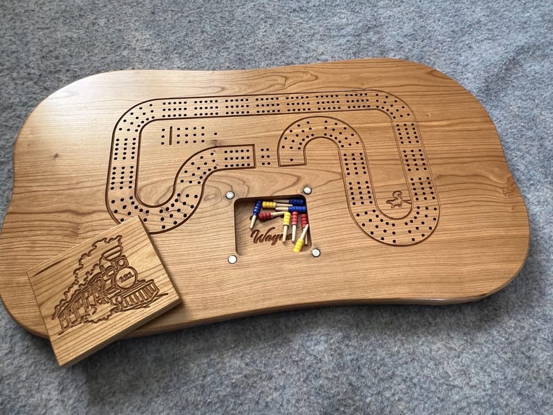 Cribbage Board Template in Scalable Vectors Graphics Digital Files - Etsy
