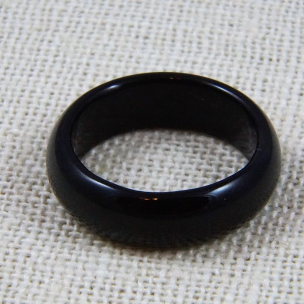 Black Ring - Etsy