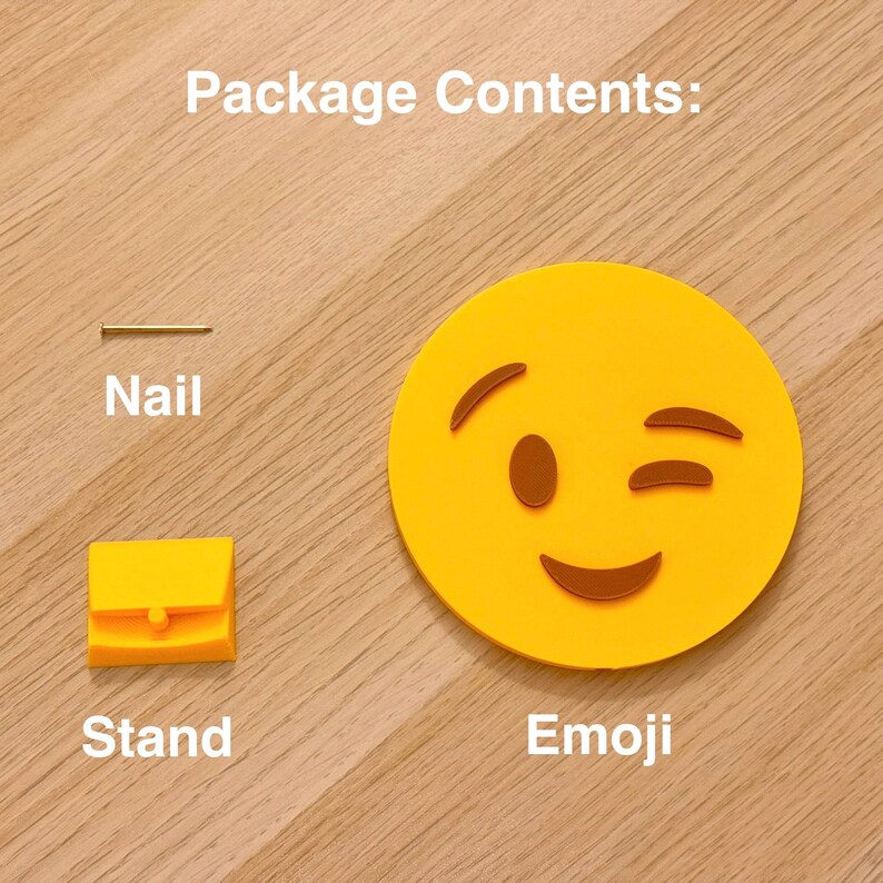 Cursing Face Emoji | Real Life Emoji Figurine | Fun Desk Decor | Cute ...