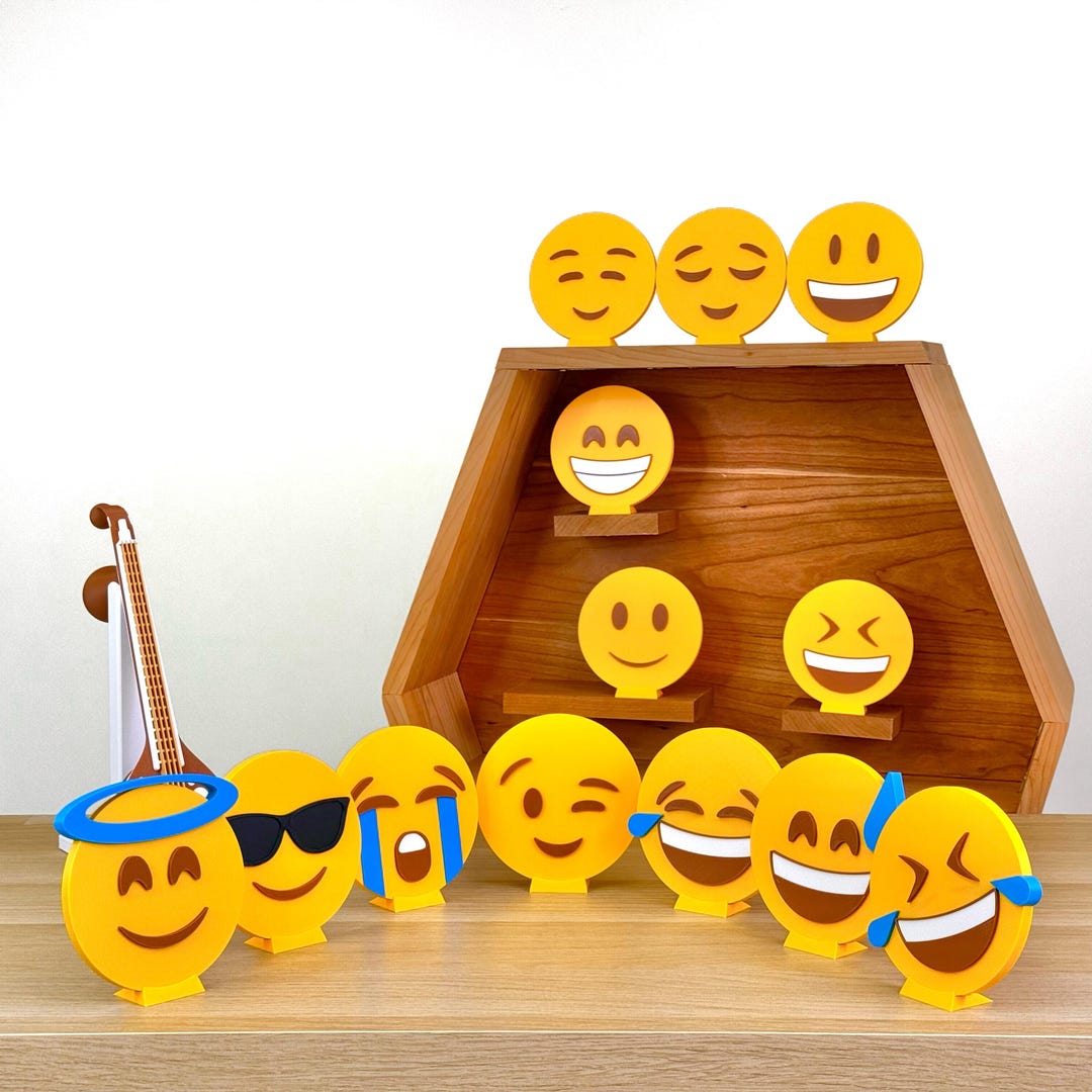 Real Life Laughing Emojis! 16+ Laughing Emojis for Home Decor, Desk ...