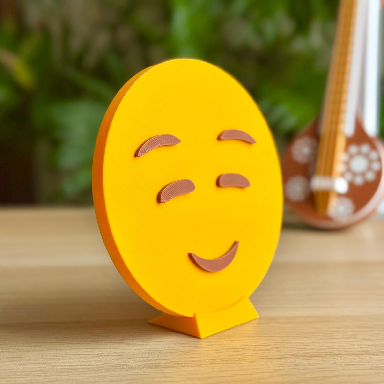 Smiling Face Emoji | Real Life Emoji Figurine | Fun Desk Decor | Cute ...