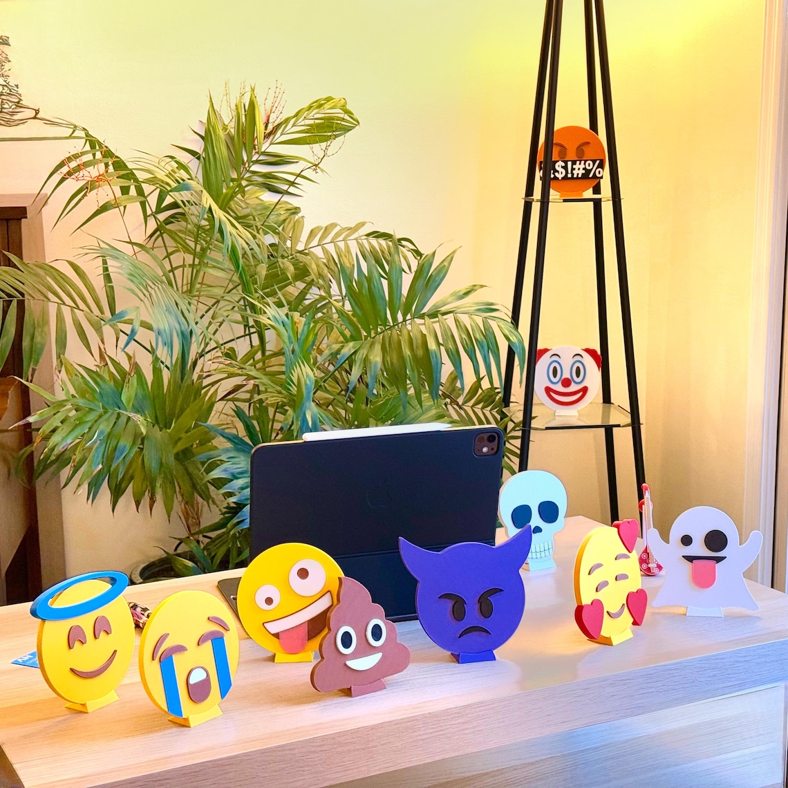 Smiling Face Emoji | Real Life Emoji Figurine | Fun Desk Decor | Cute ...