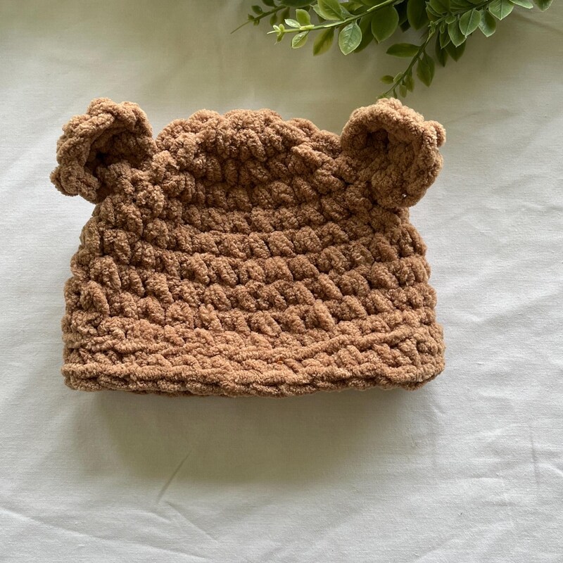 Chenille Baby Hat - Etsy