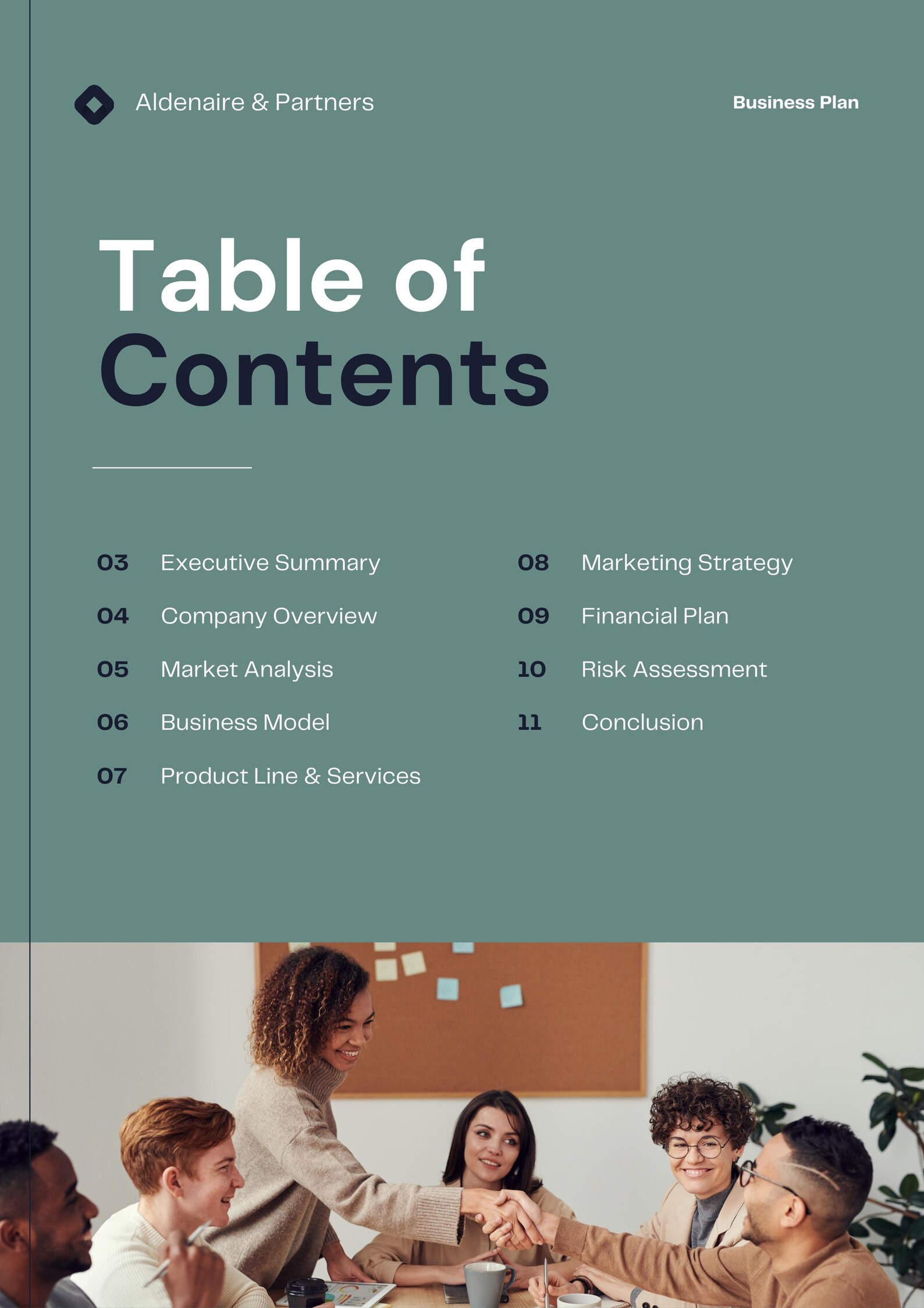 Professional Business Plan Template | Customizable Canva Template ...