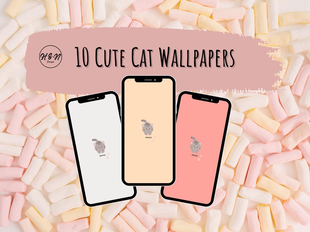 10 Cute Cat Phone Wallpapers | Cute Cat iPhone Wallpaper | Cute Cat ...