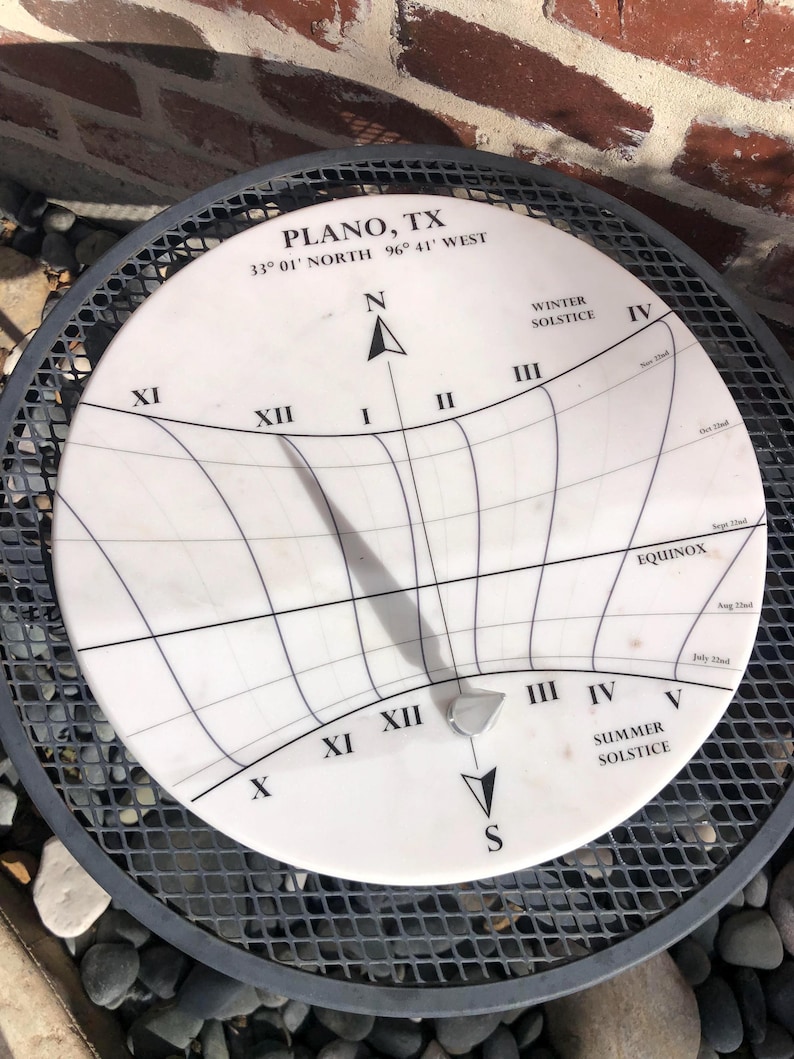 Solar Sync Precision Sundials - Etsy