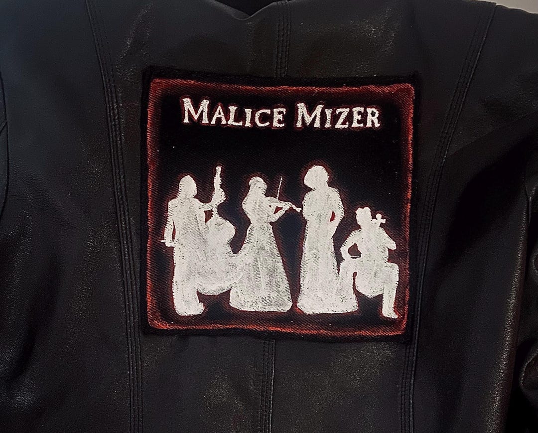 Malice Mizer Visual Kei/ Vkei Band Patch - Etsy