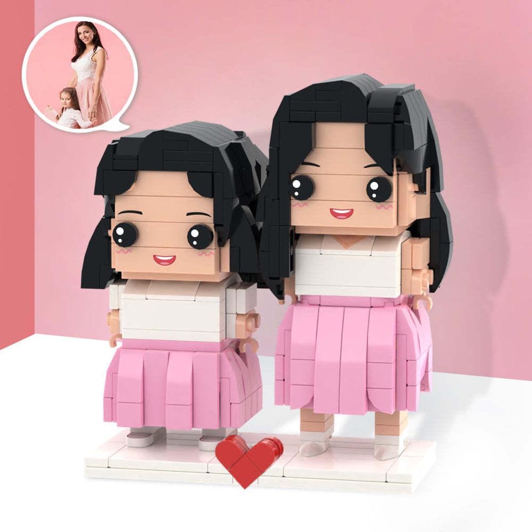 Custom Lego Brick Figures From Photo, Personalized Brick Minifigures ...