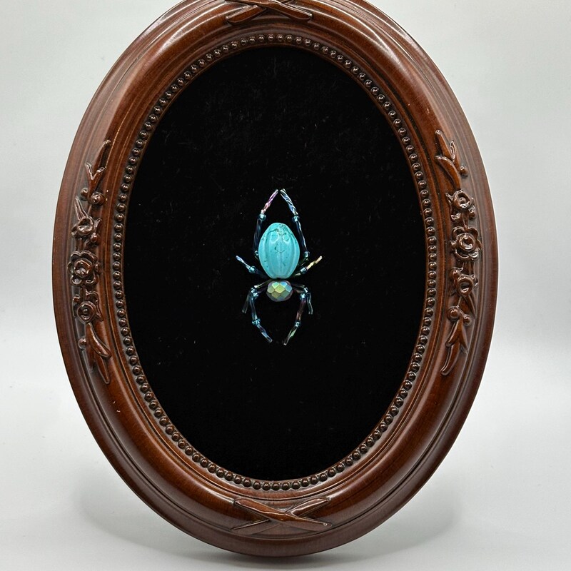 Turquoise Spider - Etsy