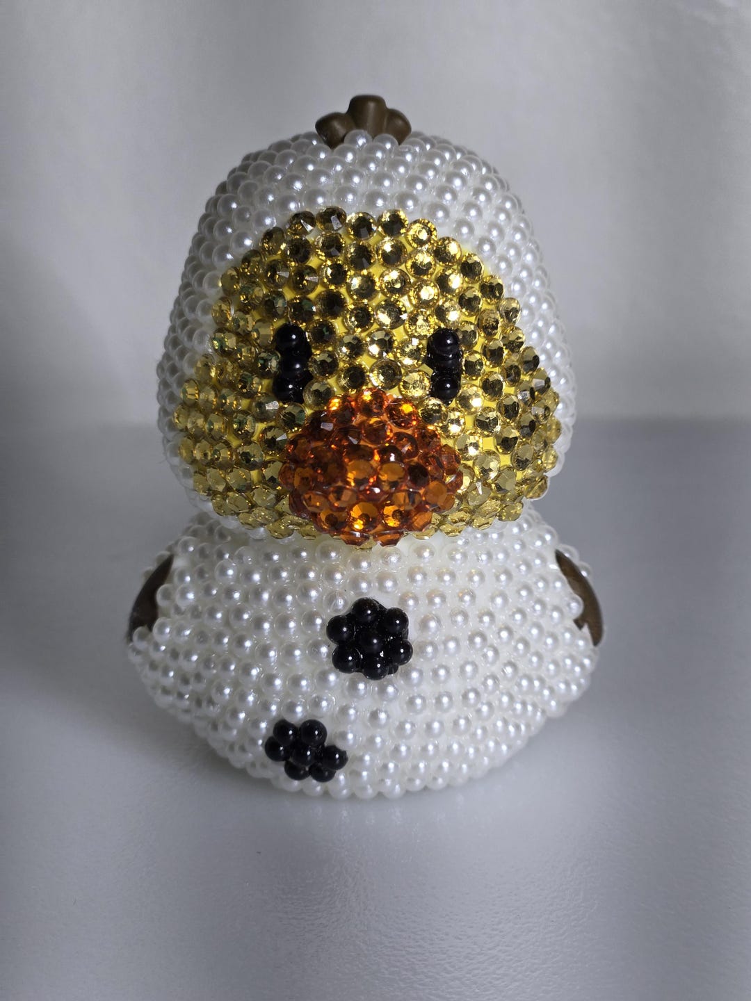 OLAF Rhinestone Rubber Duck - Etsy