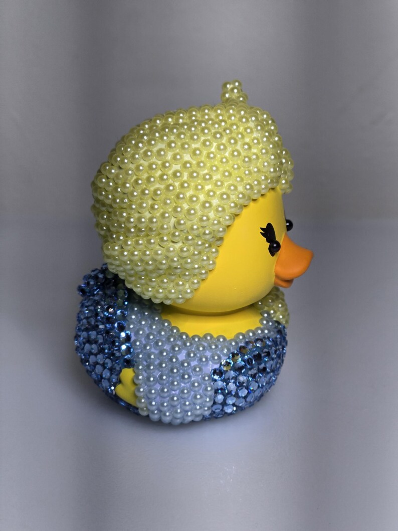 Elsa Frozen Rhinestoned Rubber Duck - Etsy