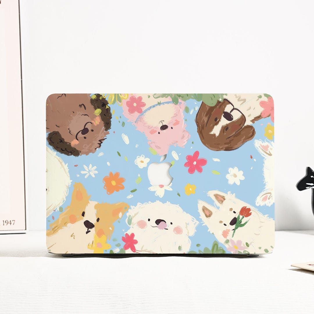 Cute Dog MacBook Case Fit MacBook Air 11/13/15 MacBook Pro 13/14/15/16 ...