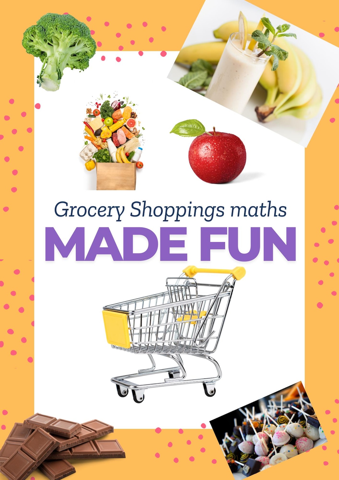 Grocery Shopping Learning Activity for Kids – Identify Items ...