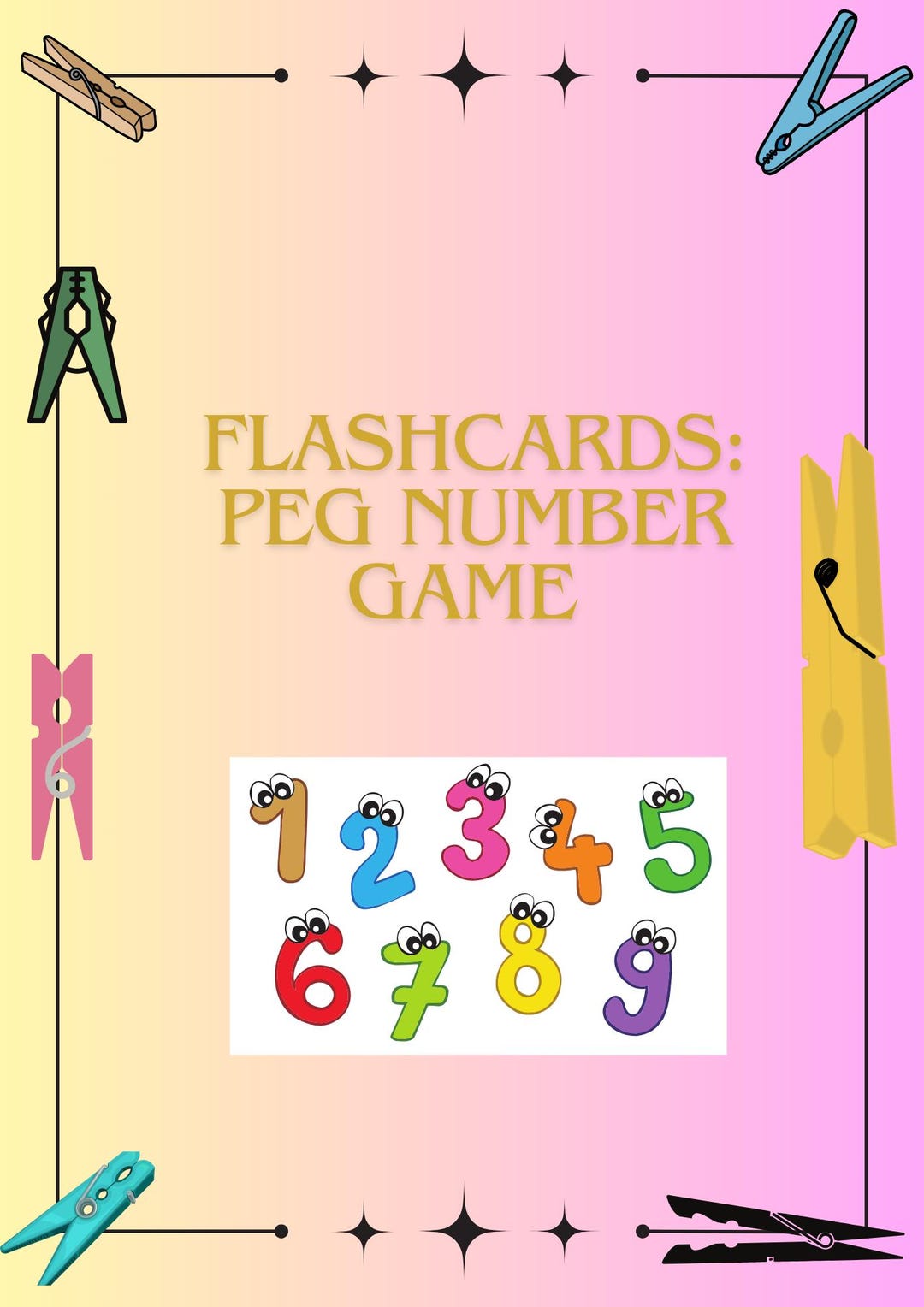 Peg Number Game for Kids – Fun & Interactive Learning Tool - Etsy