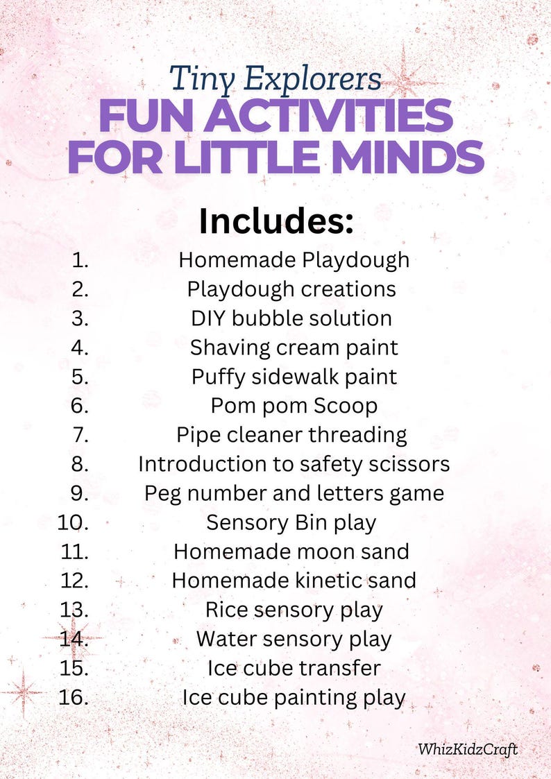 Playful Learning: 16 Activities for Toddler Growth & Development - Etsy