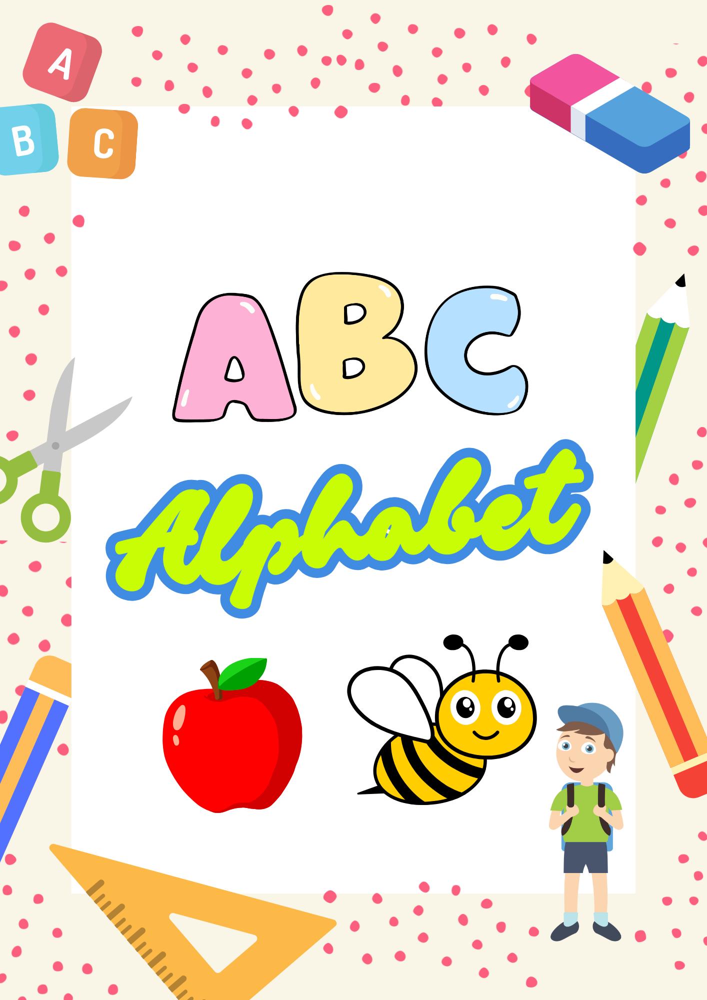 Alphabet Flashcards for Toddlers – Fun Learning With 26 Illustrated ...