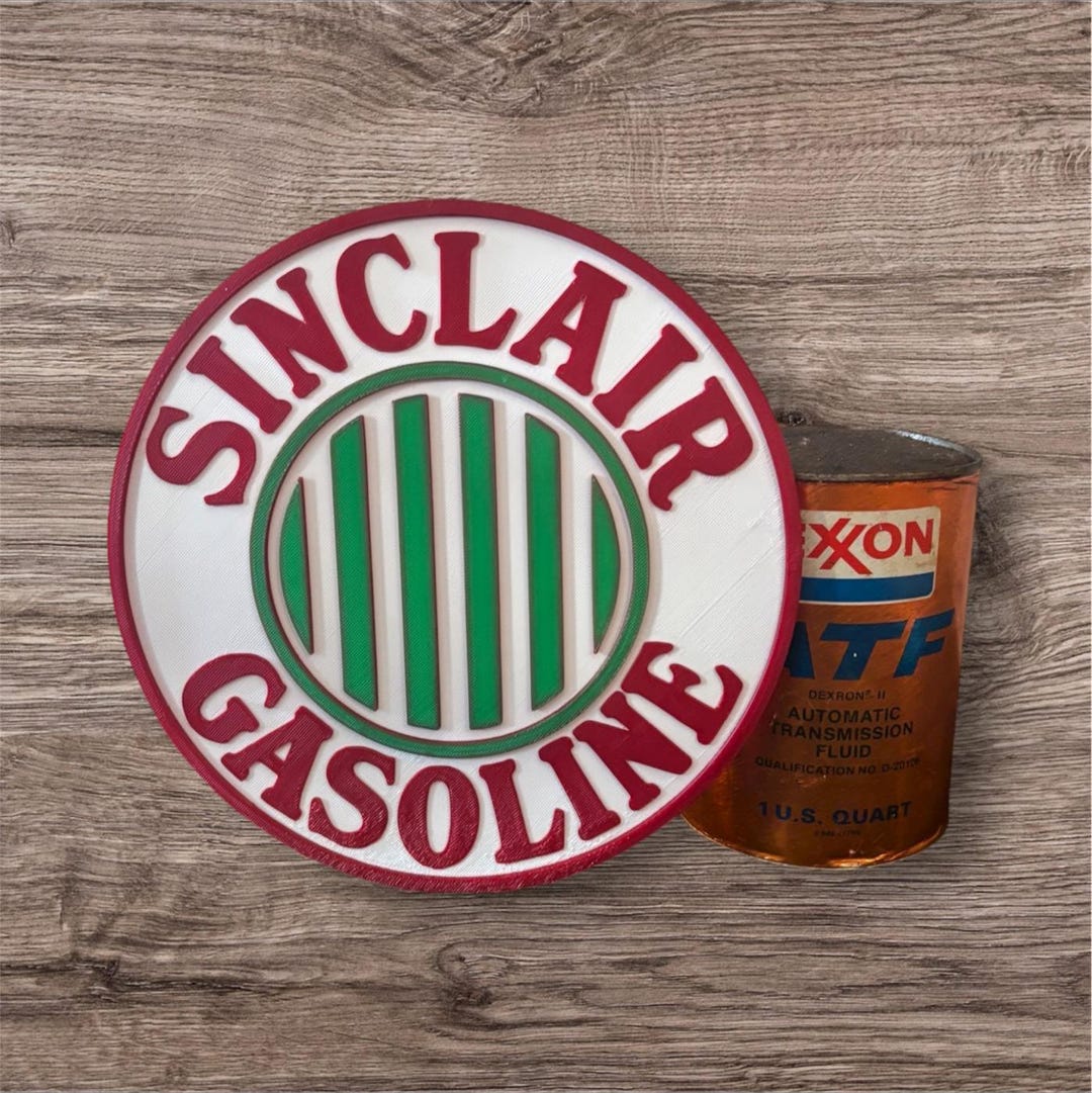 Vintage Sinclair Gas Sign - Etsy