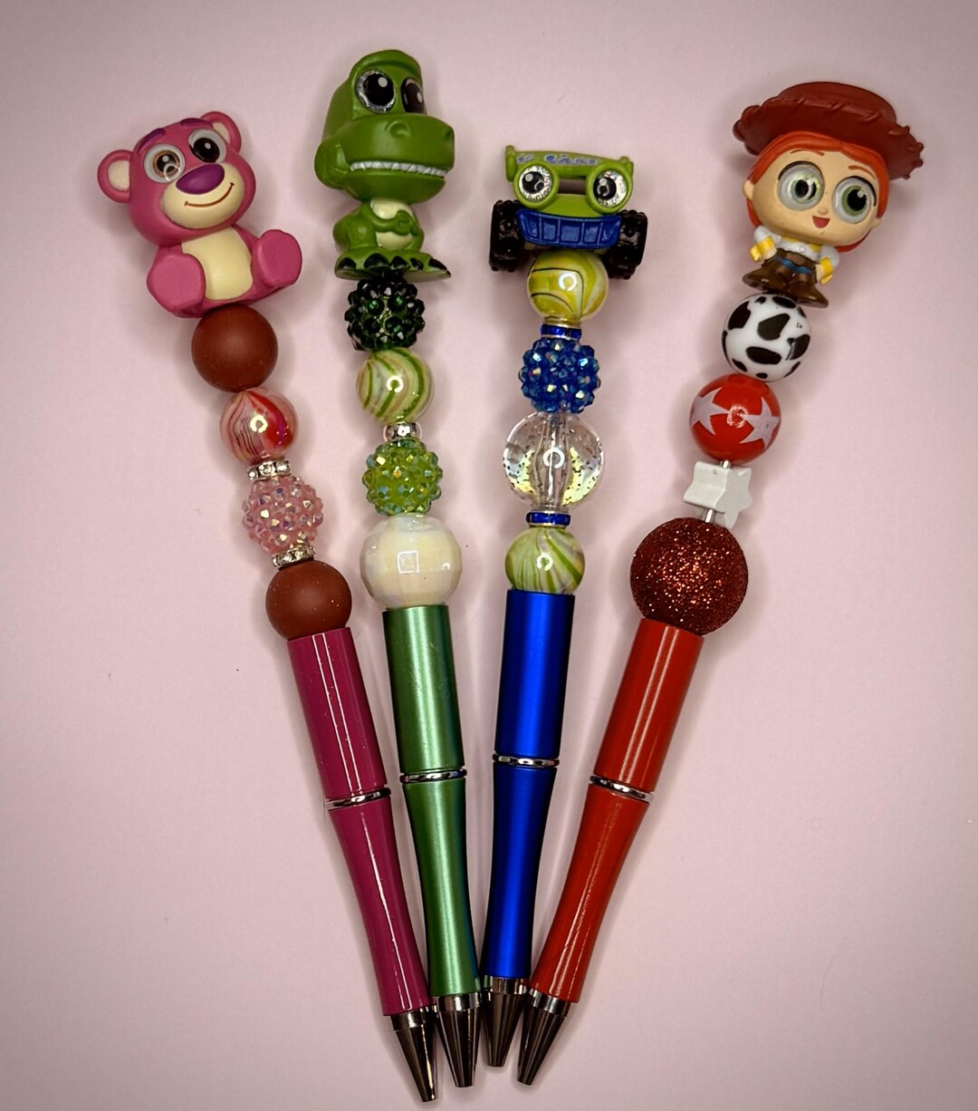 Doorable Pixar Toy Story Character Beaded Pens - Etsy