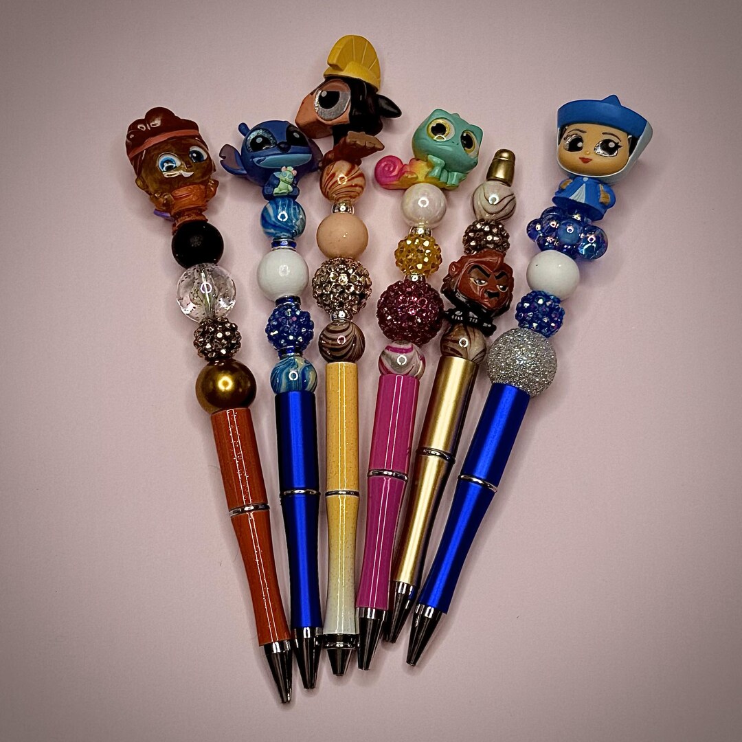 Doorable Disney Beaded Character Pens - Etsy