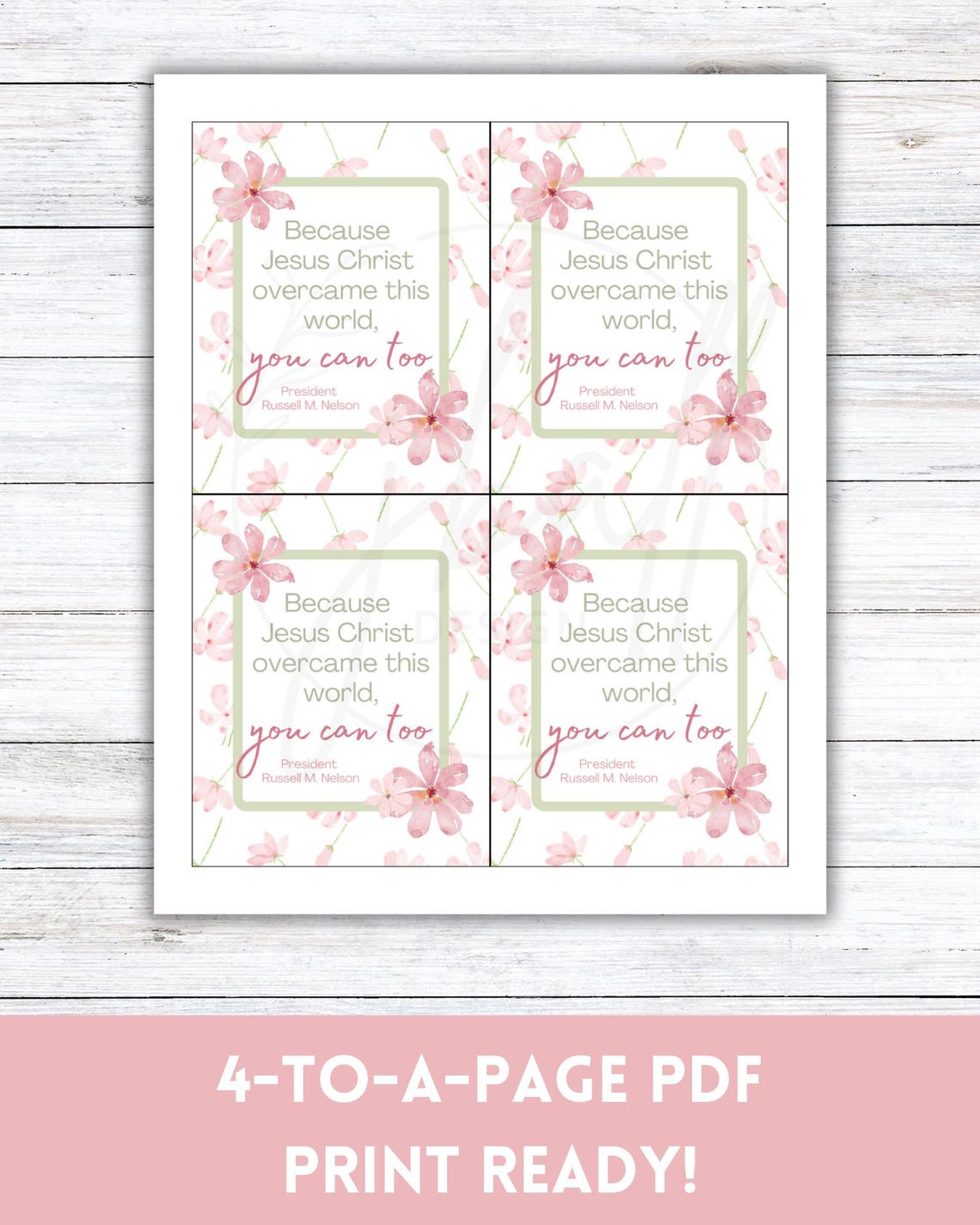 LDS Easter Handout - Etsy