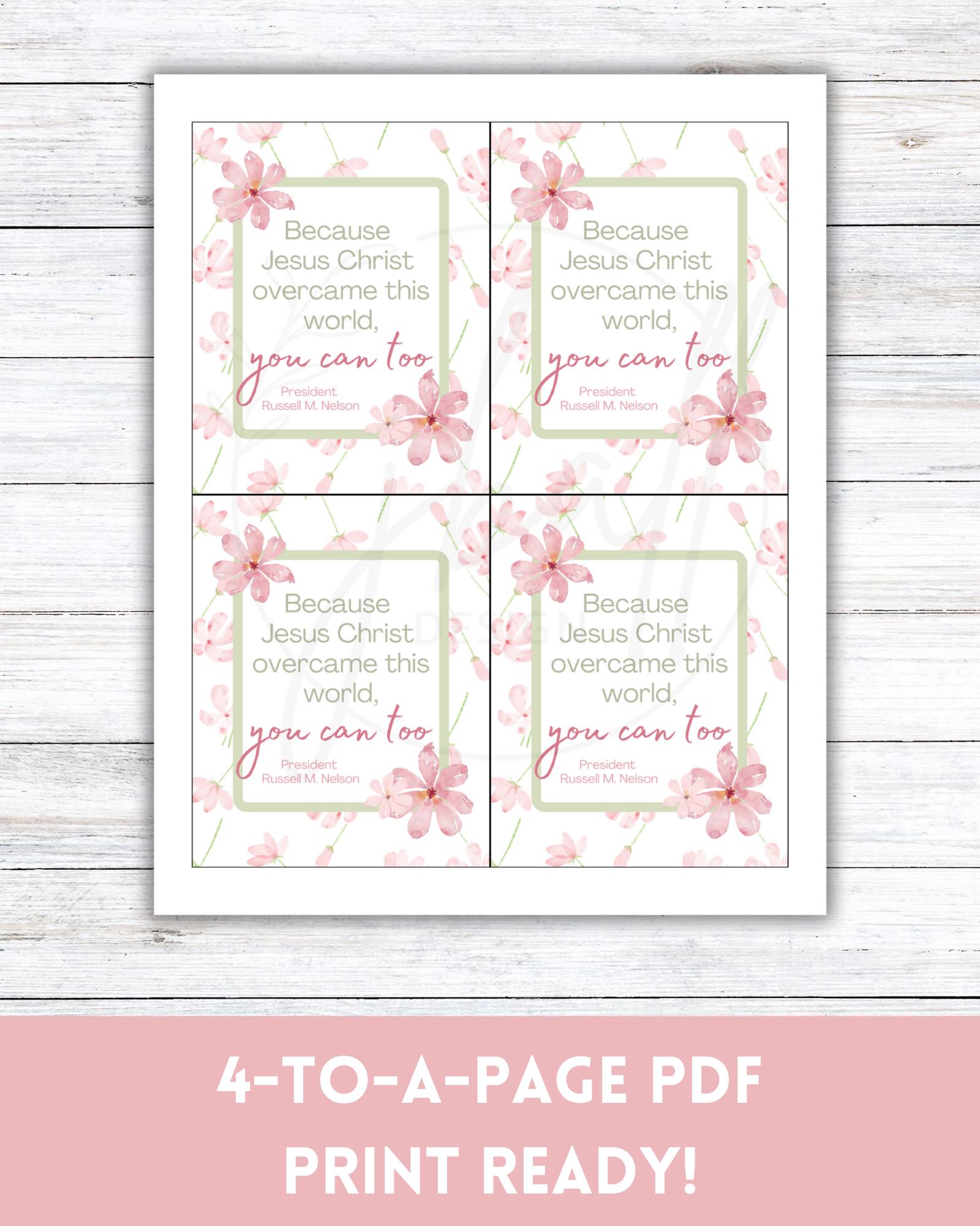 LDS Easter Handout - Etsy