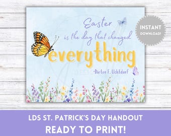 LDS Easter Handout - Etsy