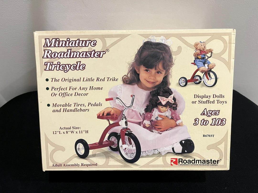 Miniature Roadmaster Tricycle, New in Box - Etsy