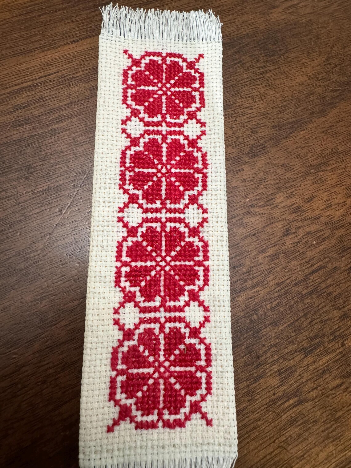 Tatreez Bookmark Palestinian Cross Stitch Embroidery Palestine - Etsy